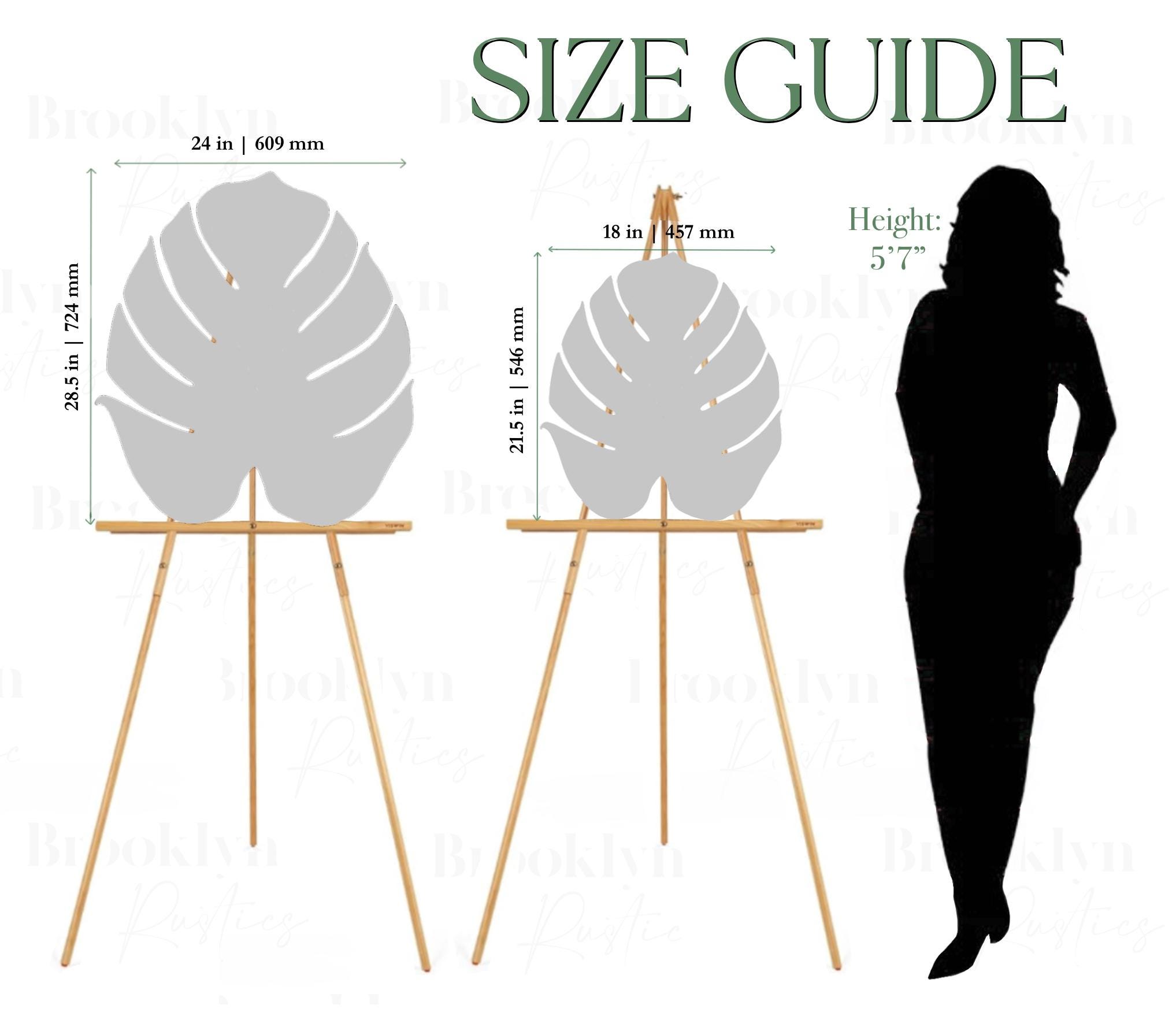 Monstera Leaf Table Welcome Sign, Tropical Wedding Sign, Leaf Welcome ...