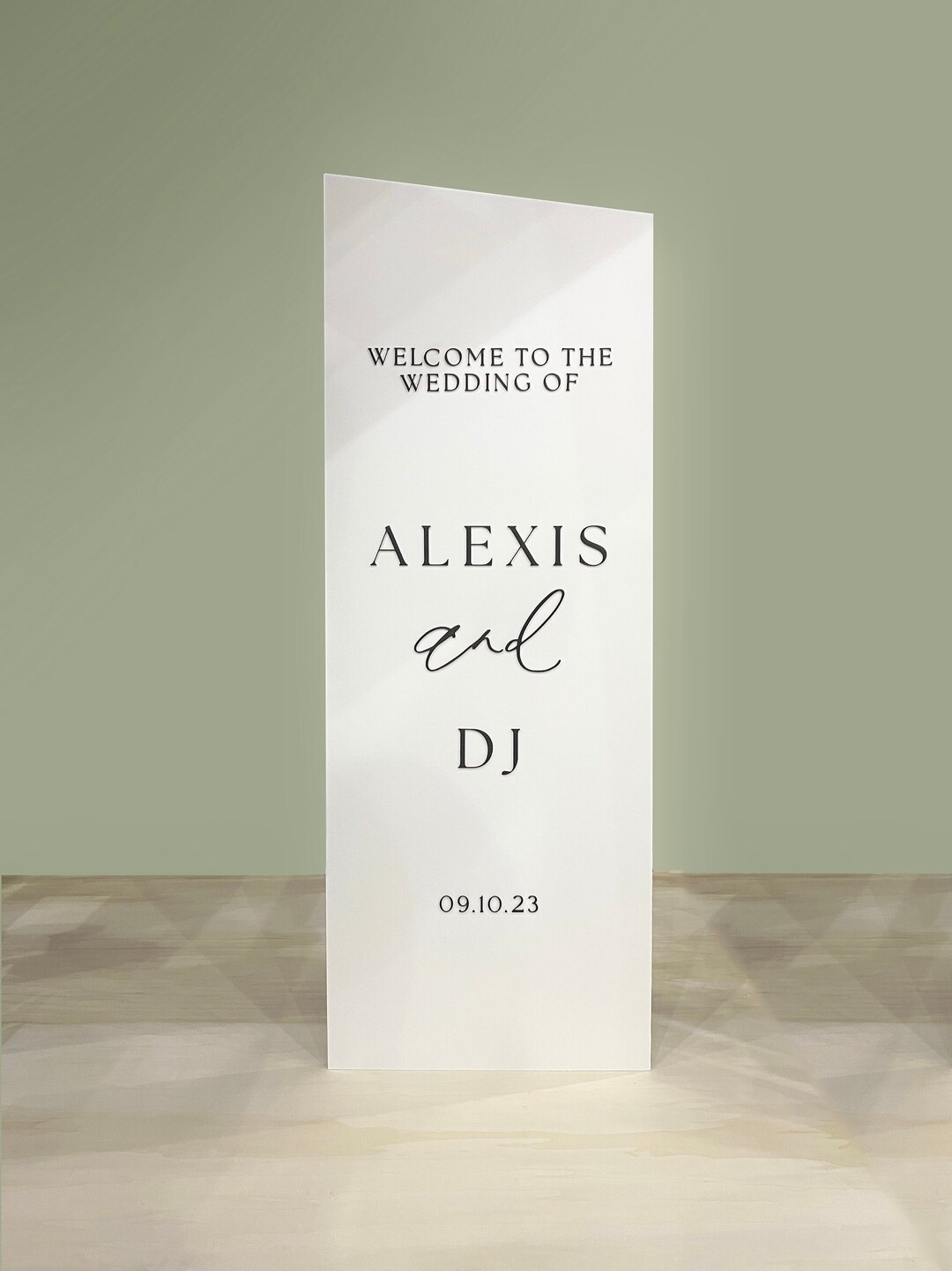 Wedding Welcome Sign • Wedding Sign • Neutral Wedding Sign • Elegant ...