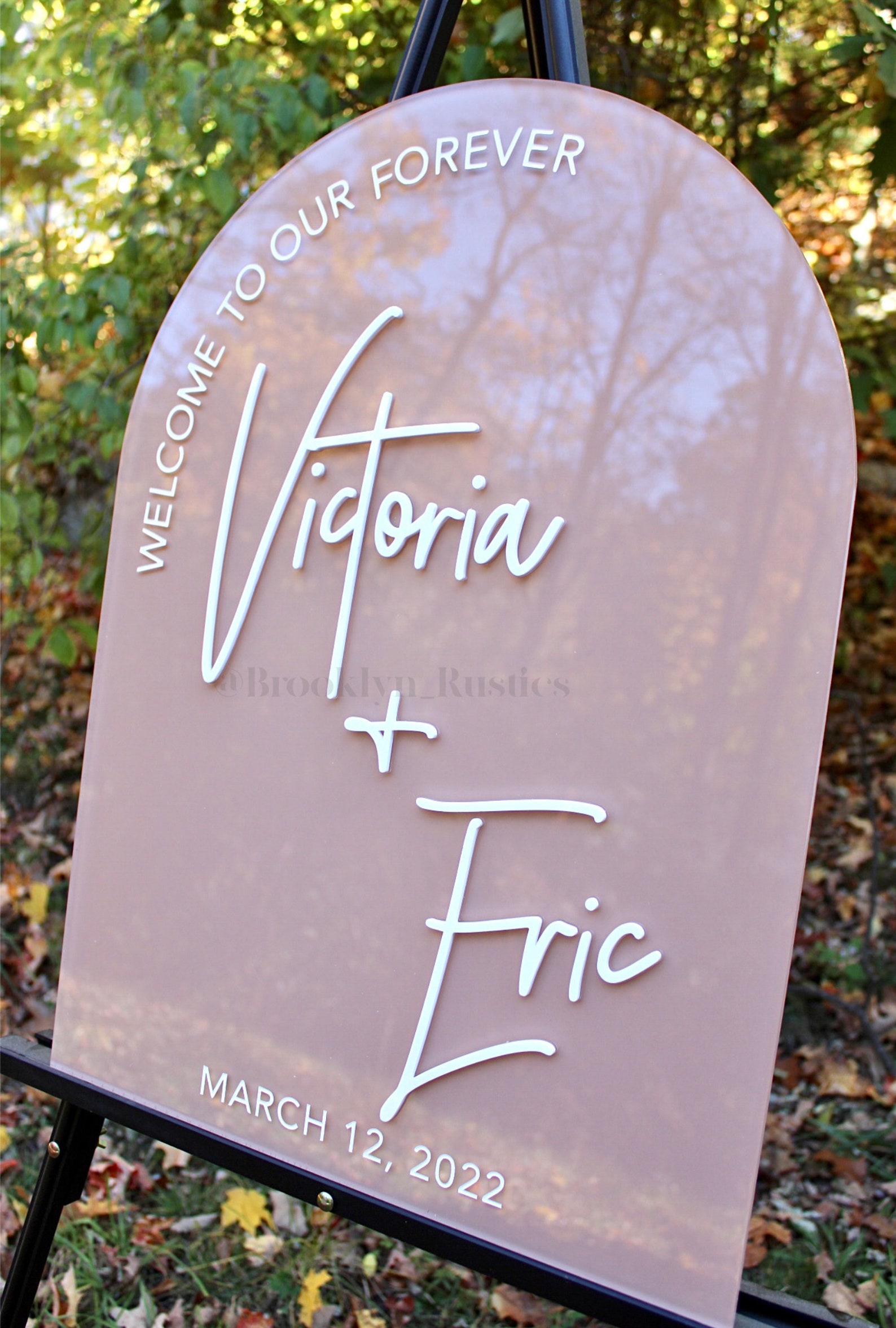 Arch Wedding Welcome Sign Wedding Sign Neutral Wedding - Etsy