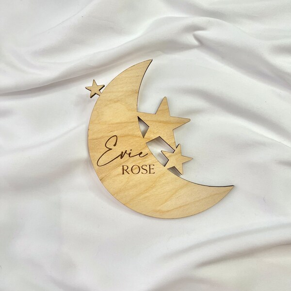 Moon Name Sign - Etsy