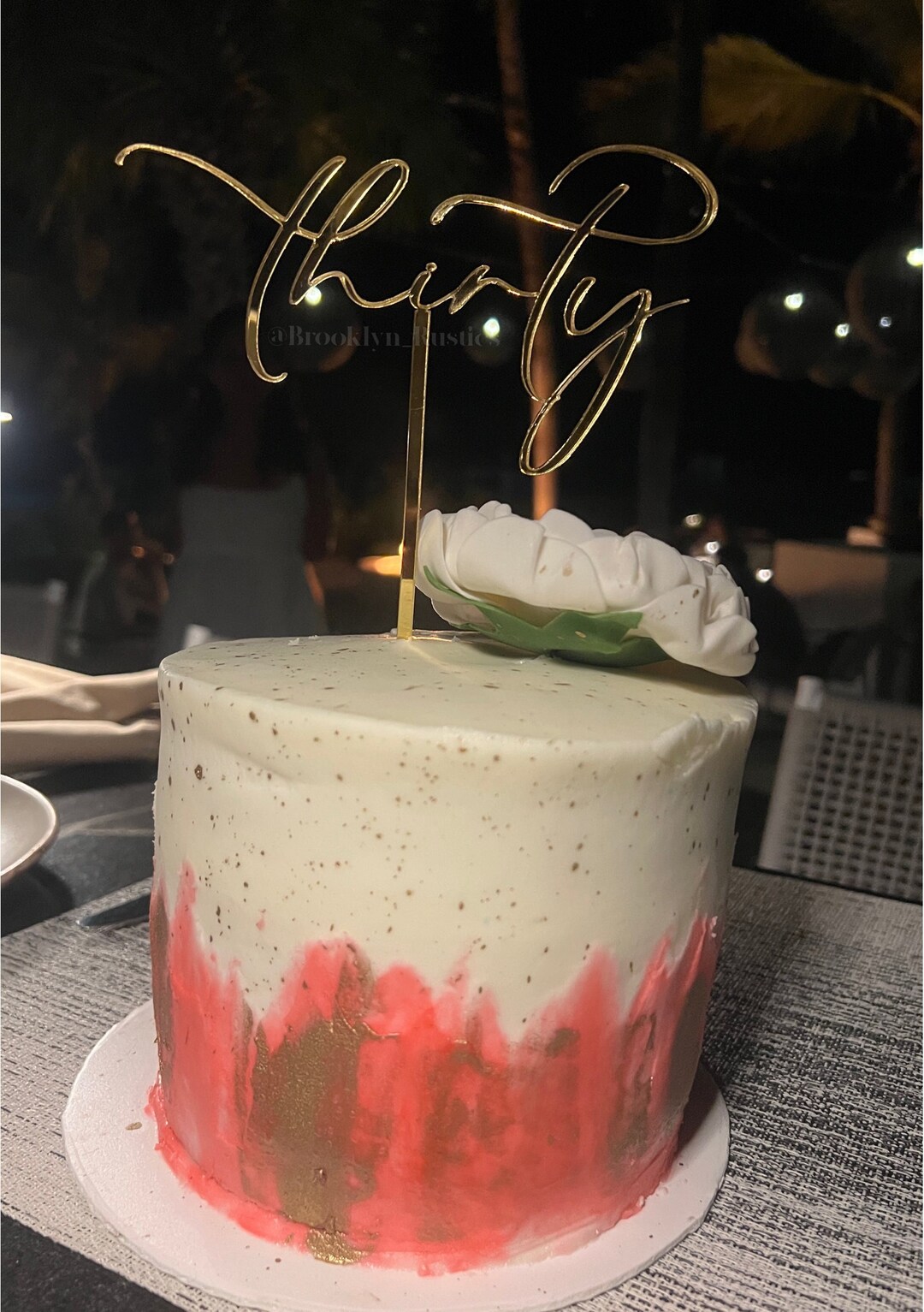 Number Topper • Birthday Cake Topper • Number Cake Topper • Cake Topper ...