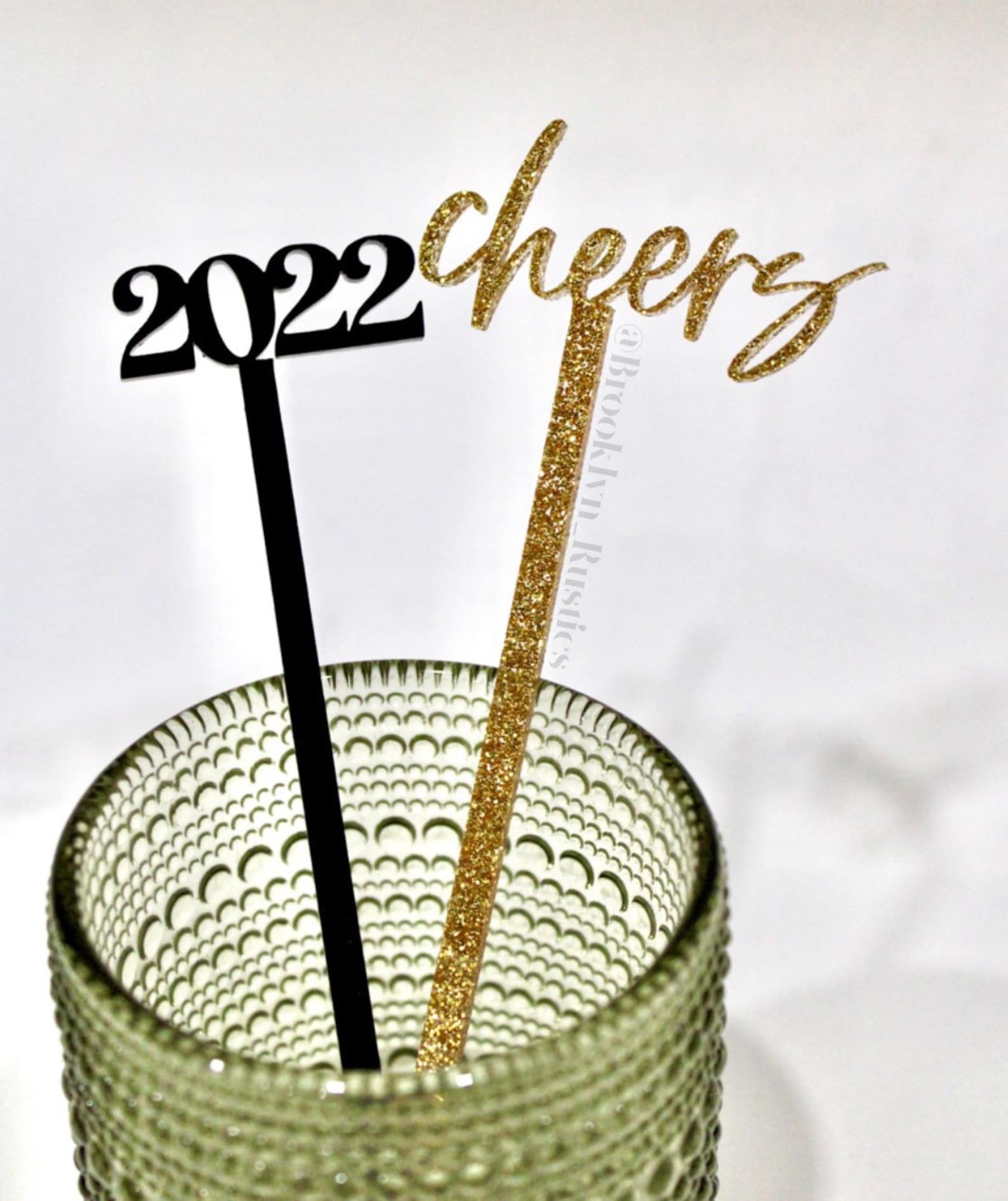Pack of 12 New Years Stirrers | New Years Stir Sticks | 2026 Drink ...