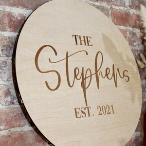 Round Wedding Welcome Sign Wedding Sign Neutral Wedding - Etsy