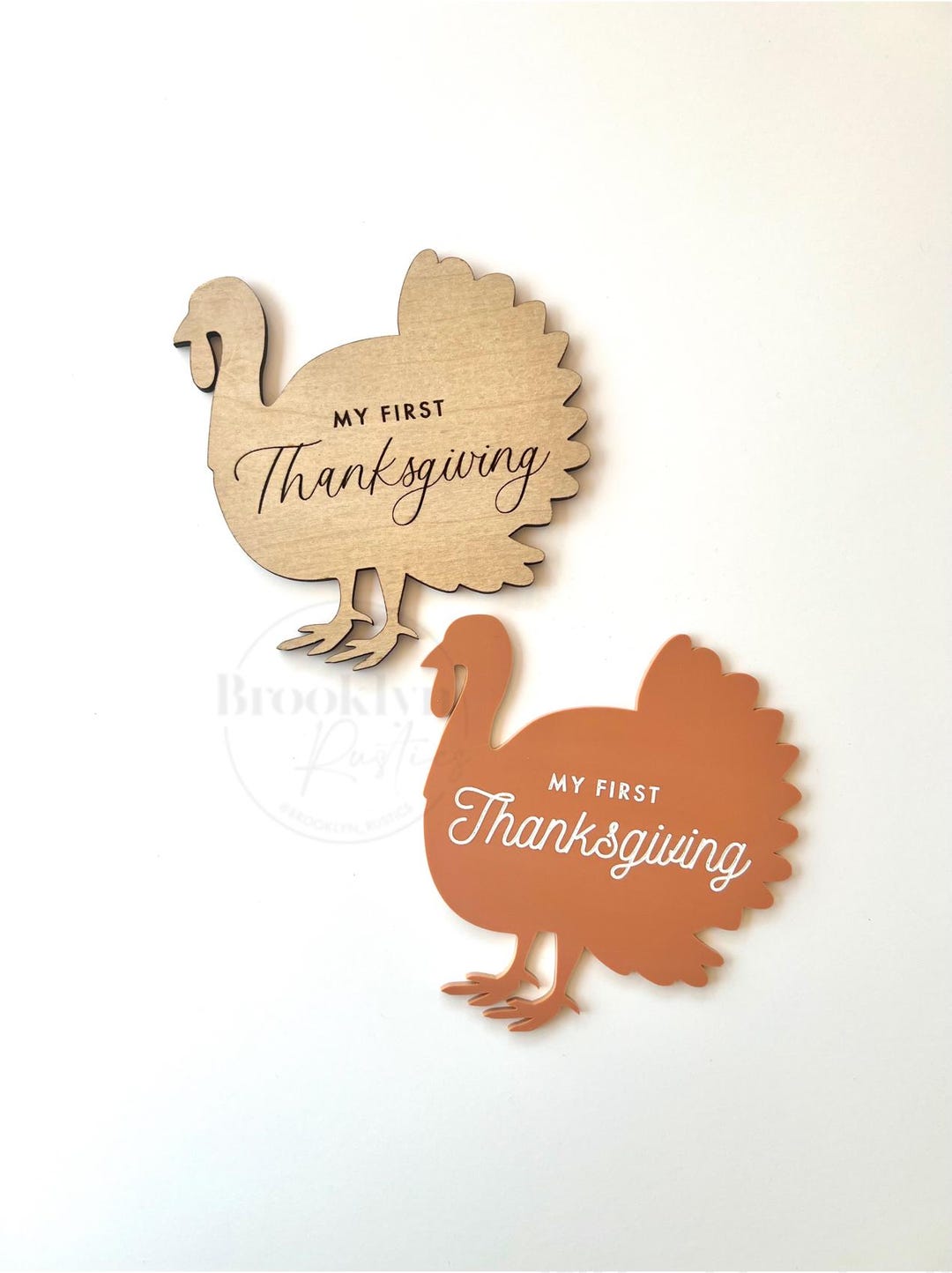 Baby's First Thanksgiving Sign | First Thanksgiving Photo Prop | Baby ...