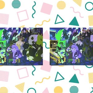 Surge and Kit at the Arcade Double-sided 5x7in Mini Print - Etsy