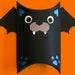 Cute Bat Gift Box SVG for Cricut, Halloween Party Favor Pillow Box ...