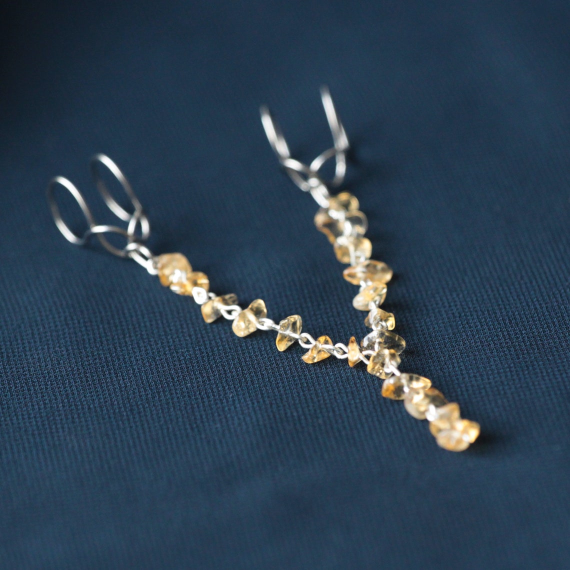 Citrin Kette Labien Intim Schmuck Schamlippen Clips | Etsy