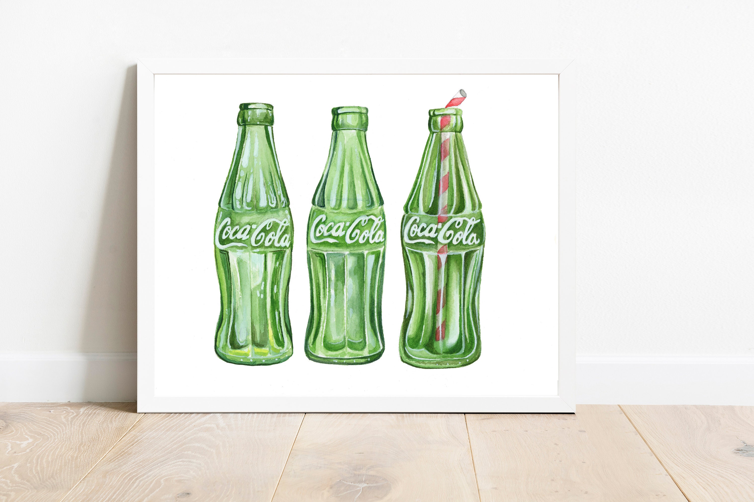 Soda Bottle Drawing