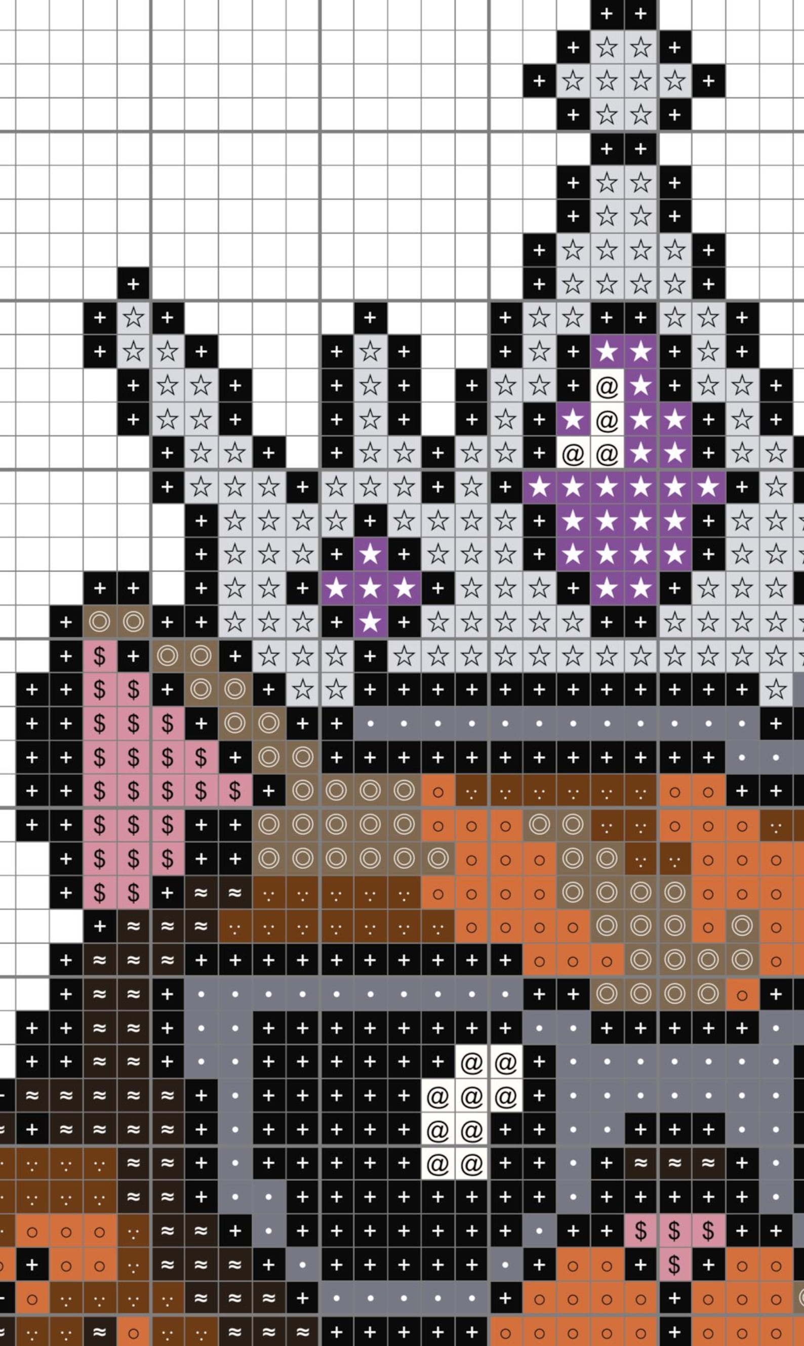 Dungeon Crawlers Carl and Princess Donut CROSS STITCH PATTERN - Etsy