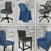 Simplicity 1335 Chair Covers for Swivel Chairs Ikea Computer - Etsy