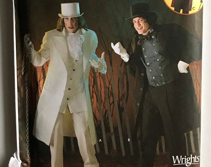 Simplicity 4083, Men's Costumes Pattern, Mad Hatter, Dracula, Topcoat ...