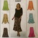 Butterick 5562, Misses' Knit Top Pattern, Close Fitting With Gathered ...