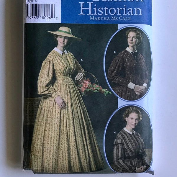 1800s Dress Pattern - Etsy