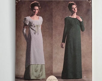Uncut Simplicity Sewing Pattern 4055 Sewing Pattern Circa 1795-1825 ...