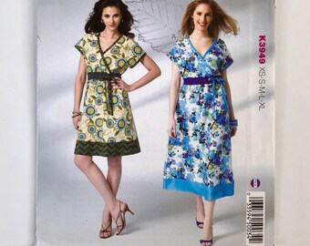 Sz 6 Thru 16 New Look 6637 Misses' Fitted Scoop Neck - Etsy