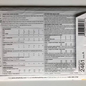 Simplicity 2461 Toddlers' Dress, Pinafore and Shorts Pattern Sizes 1/2 ...