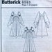 Butterick 6593 Misses' Costume Pattern Renaissance Dress - Etsy