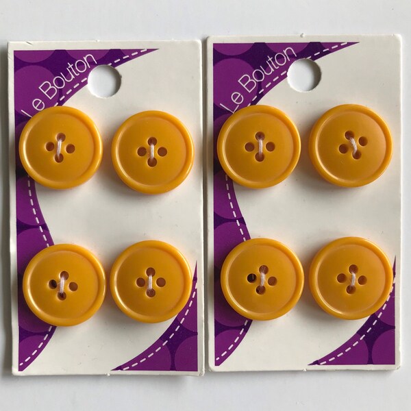 Large Yellow Buttons - Etsy
