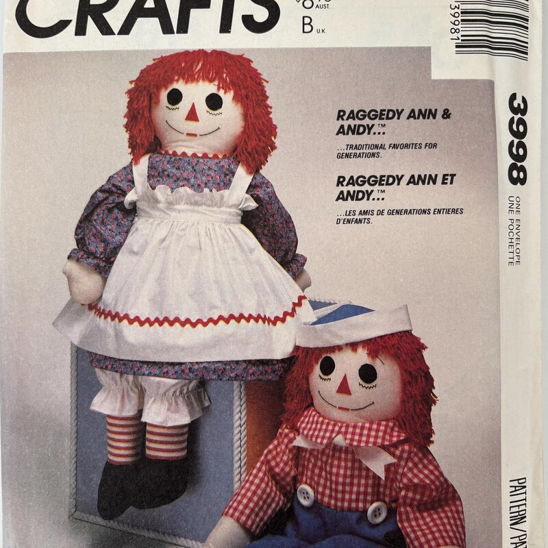 Raggedy Ann Pattern - Etsy