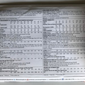 Simplicity 1347 Misses' Fantasy Costume Pattern Sexy Fairy, Elf, Lord ...