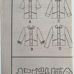 Butterick 5617 Misses' Jacket: Loose Fitting, Hip Length Jacket With ...