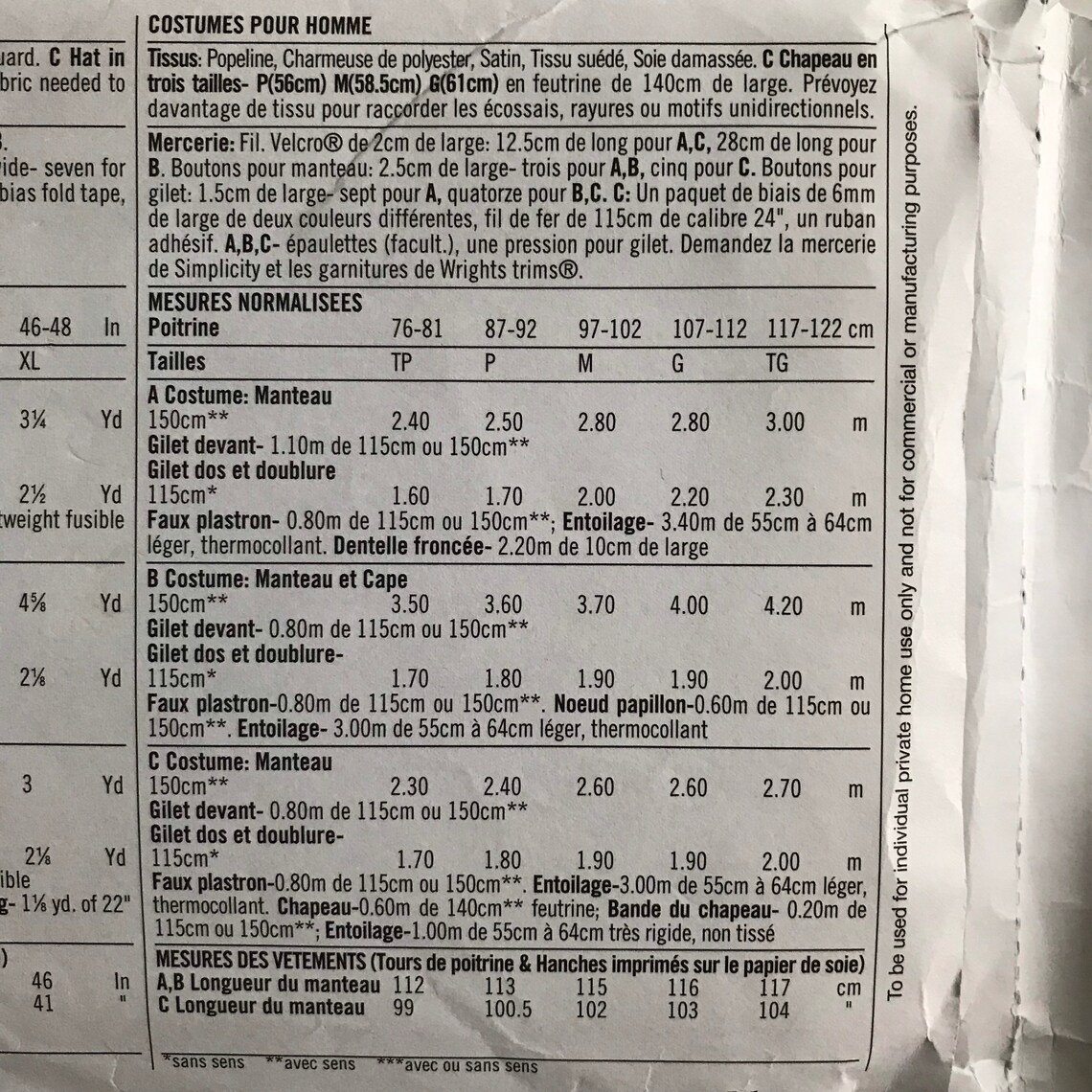 Simplicity 4083 Men's Costumes Pattern Mad Hatter - Etsy