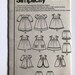 Simplicity 2461 Toddlers' Dress, Pinafore and Shorts Pattern Sizes 1/2 ...