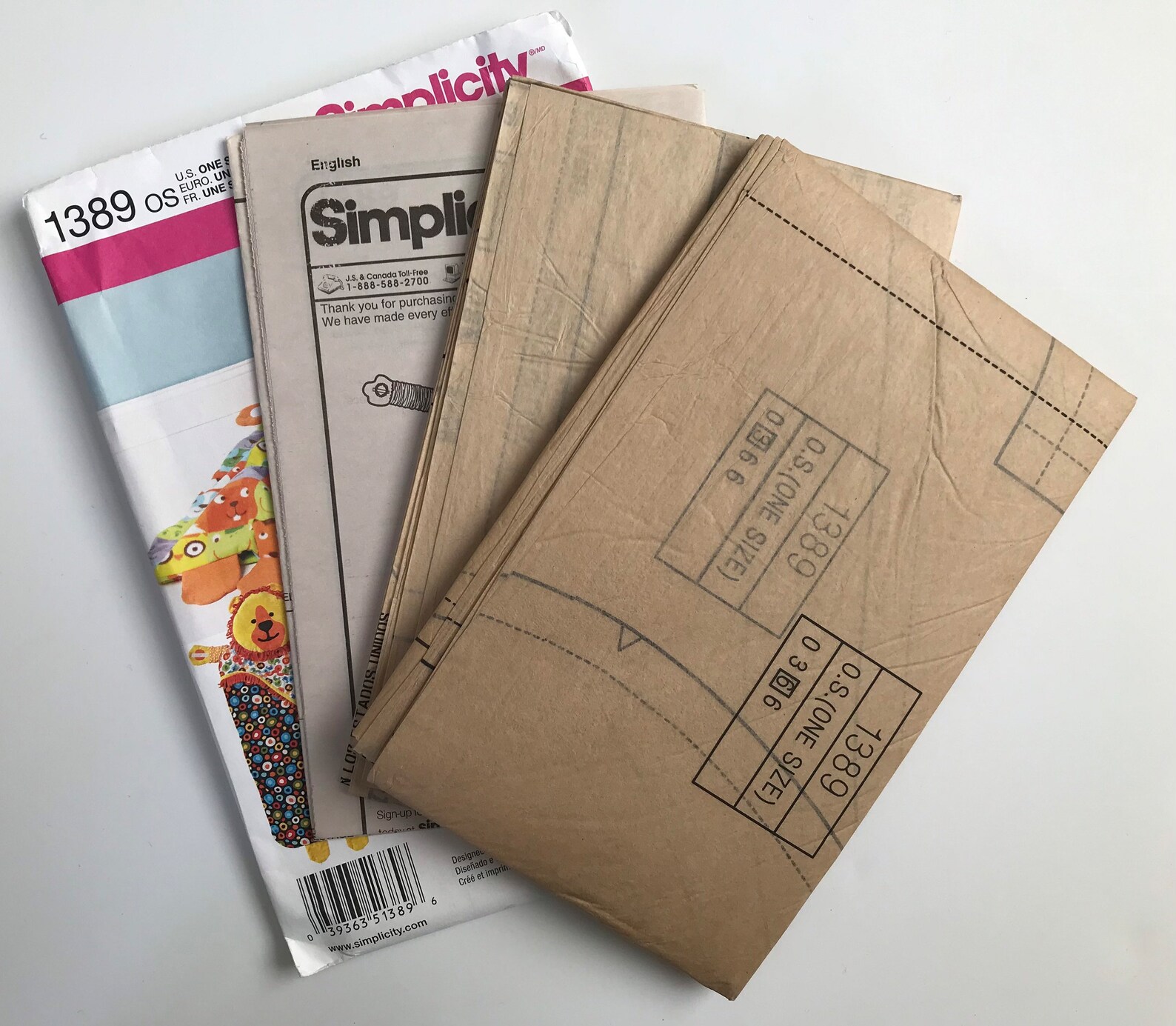 Simplicity 1389 Child's Nap Packs Roll up Fleece Blanket - Etsy