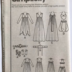 Simplicity 1347 Misses' Fantasy Costume Pattern Sexy Fairy, Elf, Lord ...