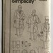 Simplicity 4083, Men's Costumes Pattern, Mad Hatter, Dracula, Topcoat ...