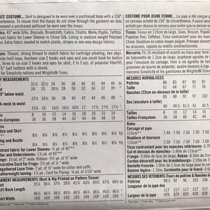 Simplicity 3727 Misses' Costume Pattern Civil War Southern Belle Dress ...