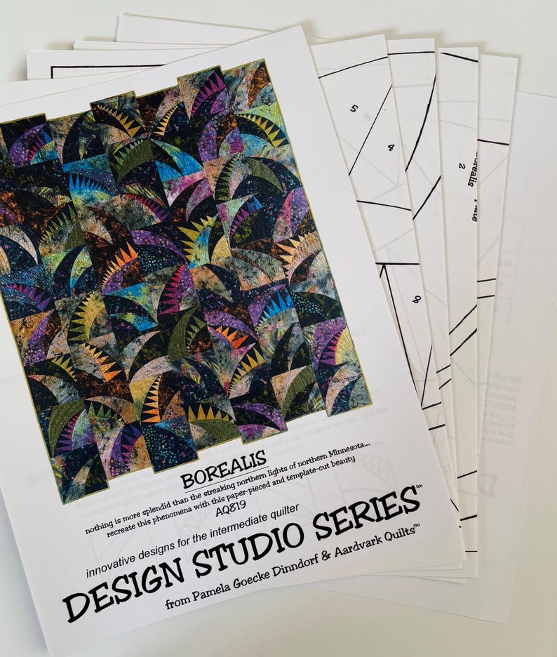 Borealis Quilt Pattern AZ819 Design Studio Series Paper-pieced ...