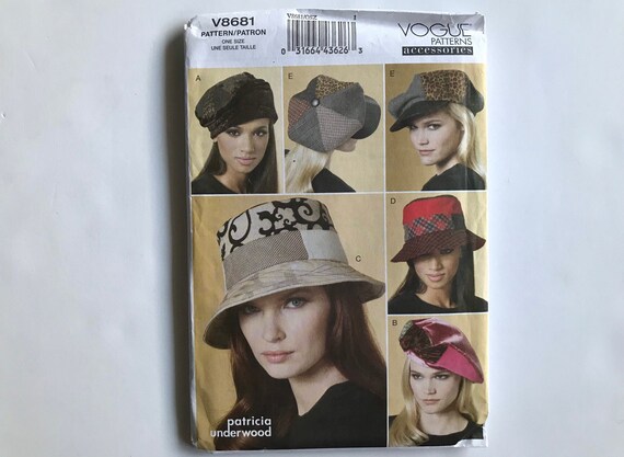 Misses' bucket hats newsboy caps beret and more M L from 2010 S Vogue ...
