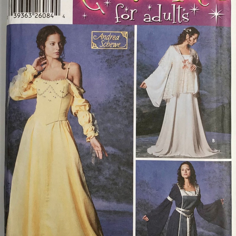 Fantasy Dress Pattern - Etsy