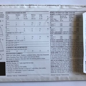 New Look 6718 Baby Dress, Bloomers and Headband Pattern Sizes Newborn ...