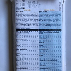 Butterick 6593 Misses' Costume Pattern Renaissance Dress Princess Seams ...