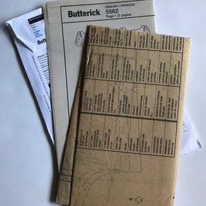 Butterick 5562, Misses' Knit Top Pattern, Close Fitting With Gathered ...