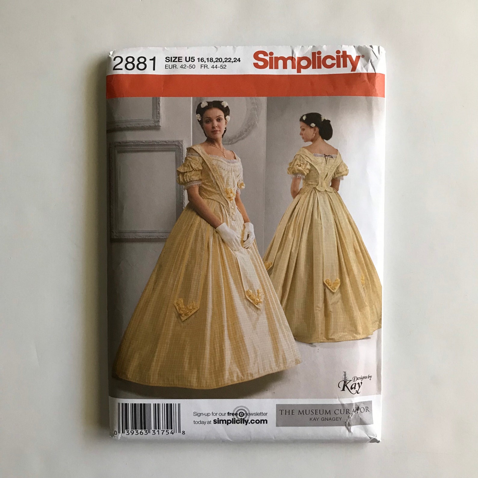 Simplicity 2881 Misses' Costume Pattern Civil War - Etsy
