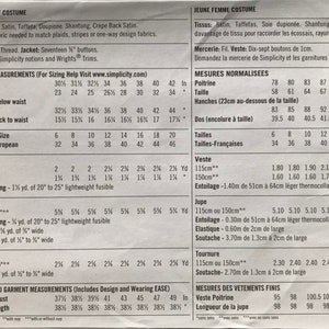 Simplicity 2207 Misses' Historical Victorian Steampunk Top & Bustle ...