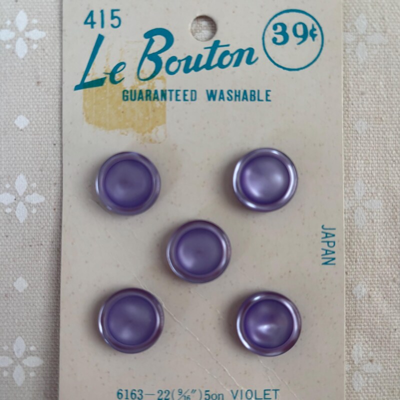 Violet Buttons - Etsy