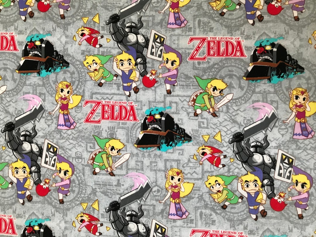 The Legend of Zelda Fabric Nintendo 2016 by Springs Creative 20 Inches ...