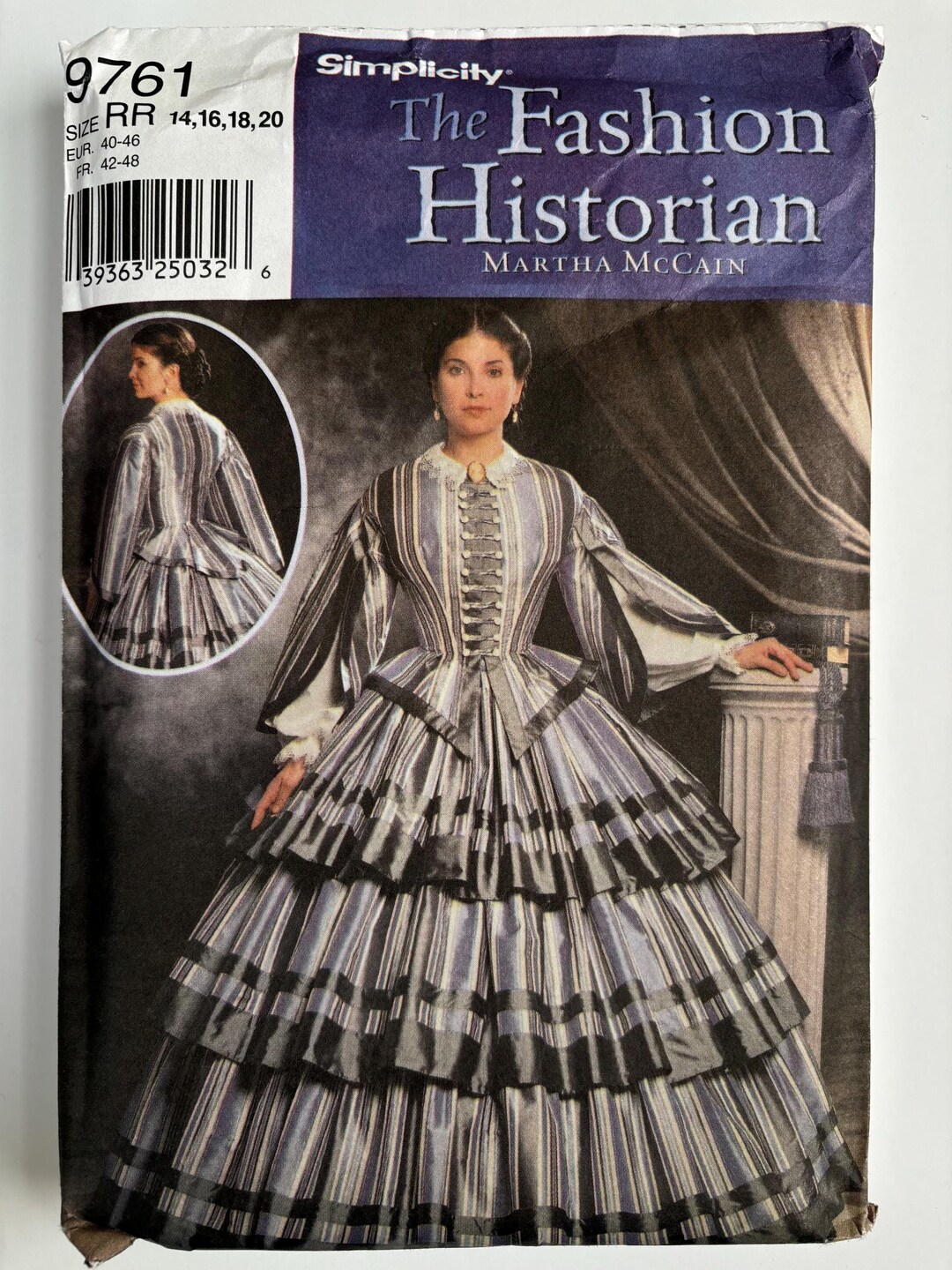 Simplicity 9761 Misses' Costume Pattern, Civil War, Southern Belle ...