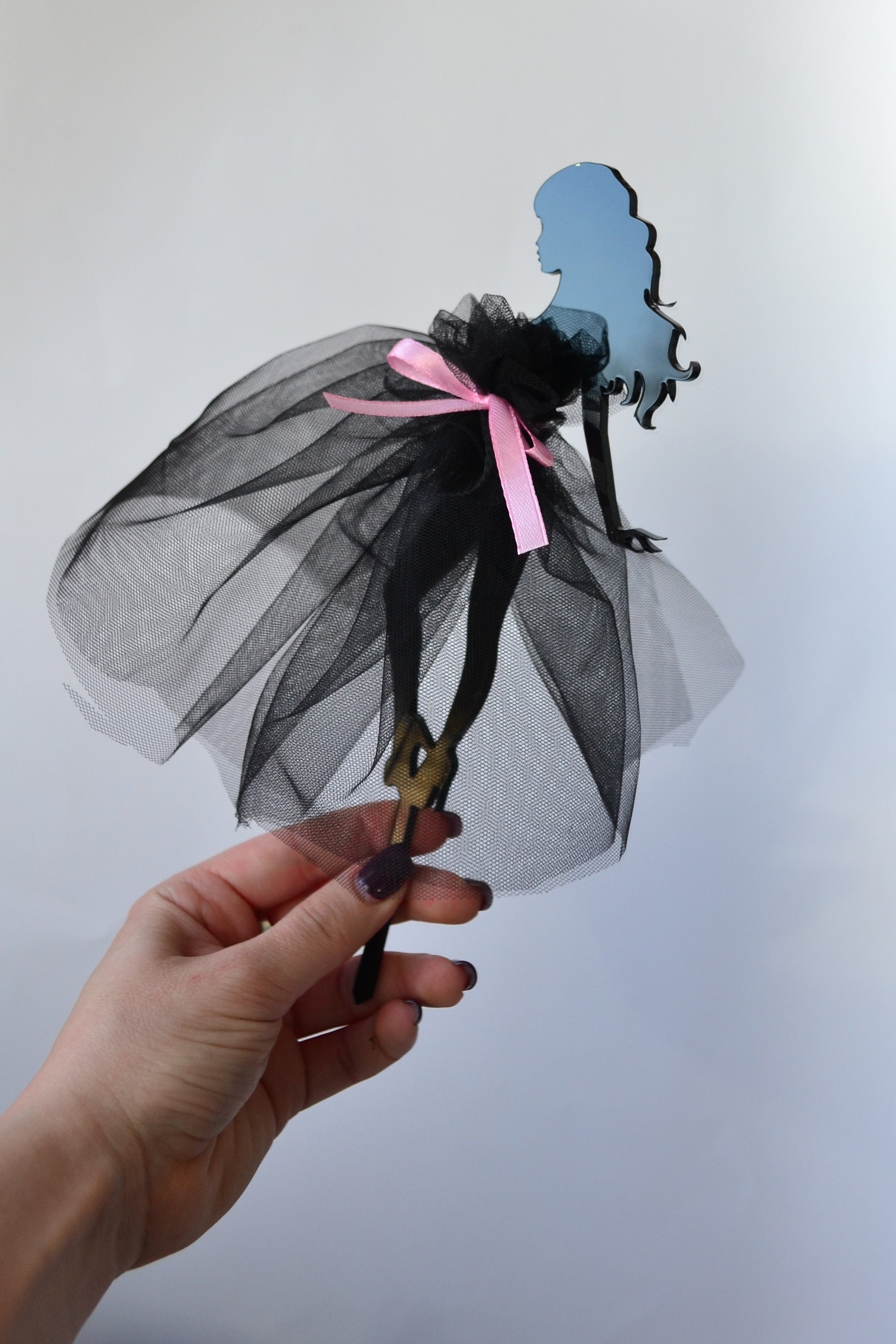 Girl Cake Topper I Girl Topper I Girl Silhouette Cake Topper | Etsy