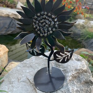 Sunflower Metal Art - Etsy