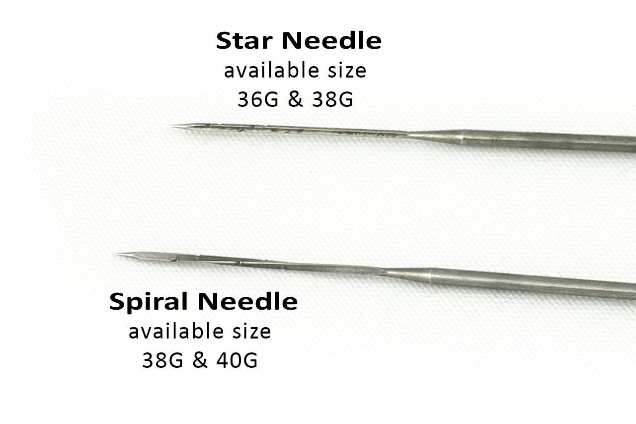 20pcs Star & Spiral Felting Needles Set Star 36G 38G - Etsy