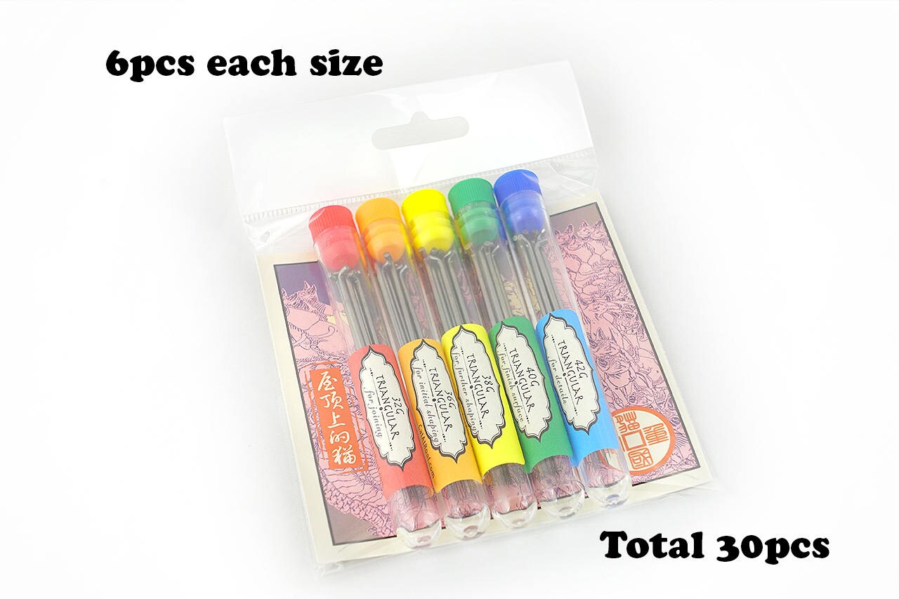 30pcs Triangular Felting Needles Set 32G 36G 38G 40G 42G - Etsy