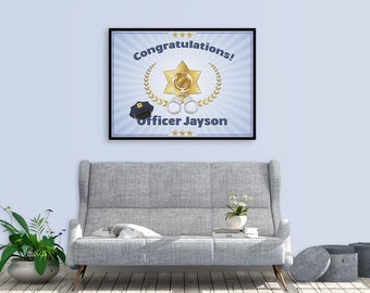 Police officer decor | Etsy