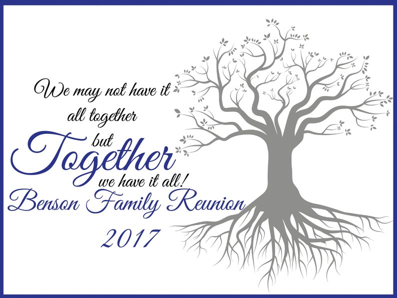 Family Reunion Banner Templates