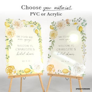 She Found Her Main Squeeze Sign, Bridal Shower Welcome Sign, Main ...