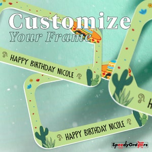 Fiesta Party Photo Prop, Fiesta Party Decor, Fiesta Photo Frame ...